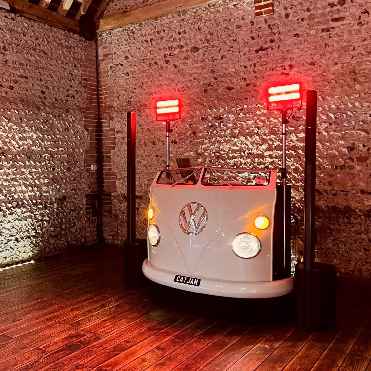 Hire this awesome Split Screen Campervan VW DJ Booth